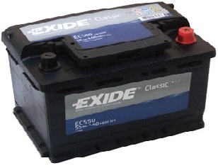 Акумулатори EXIDE : EXIDE CLASSIC 12/55 Ah